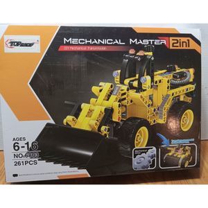 Toys | Construction Trucks Interlocking Building Blocks Front Loader ...